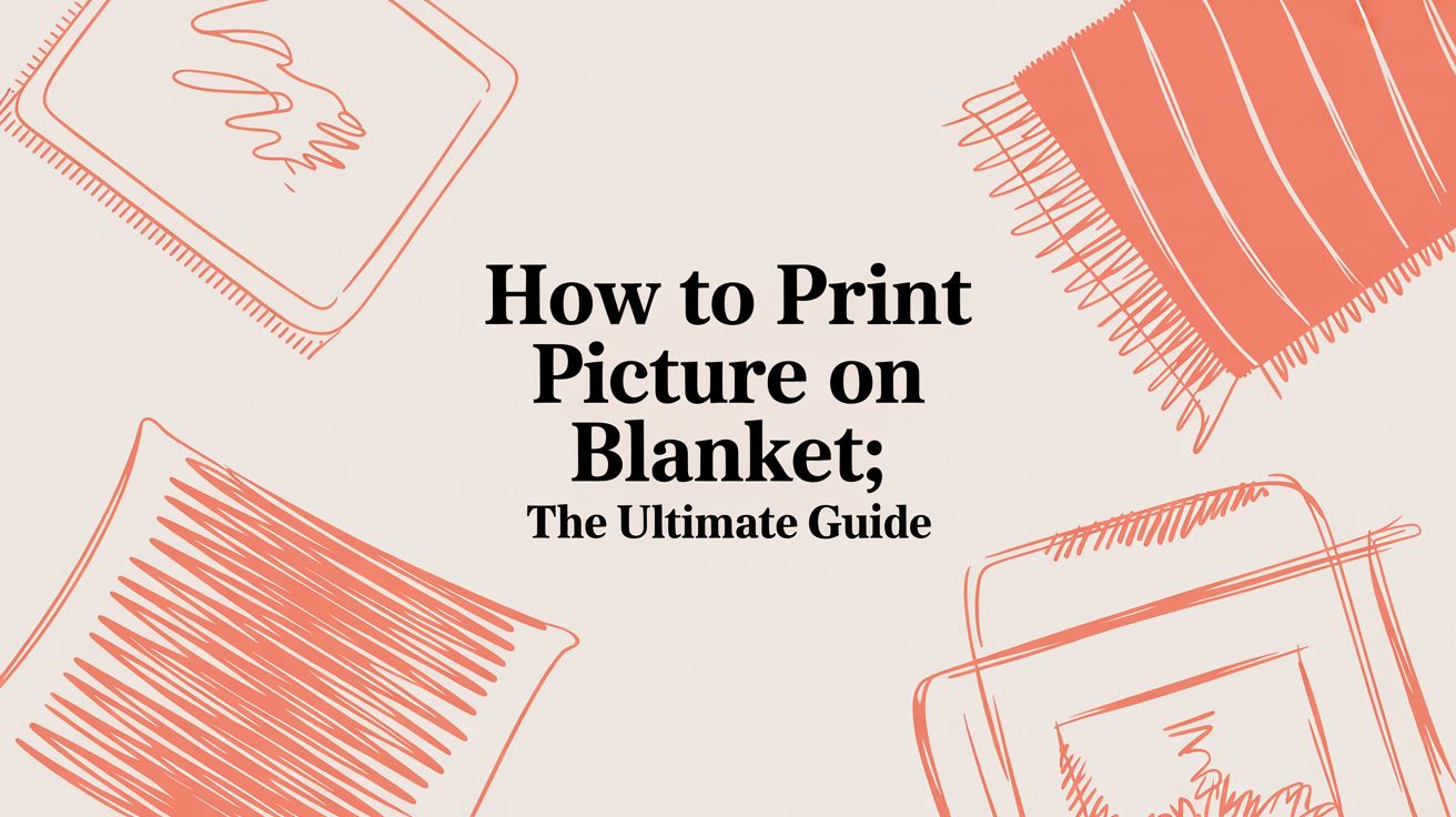 How to print picture on blanket: The ultimate guide – That Blanket Co