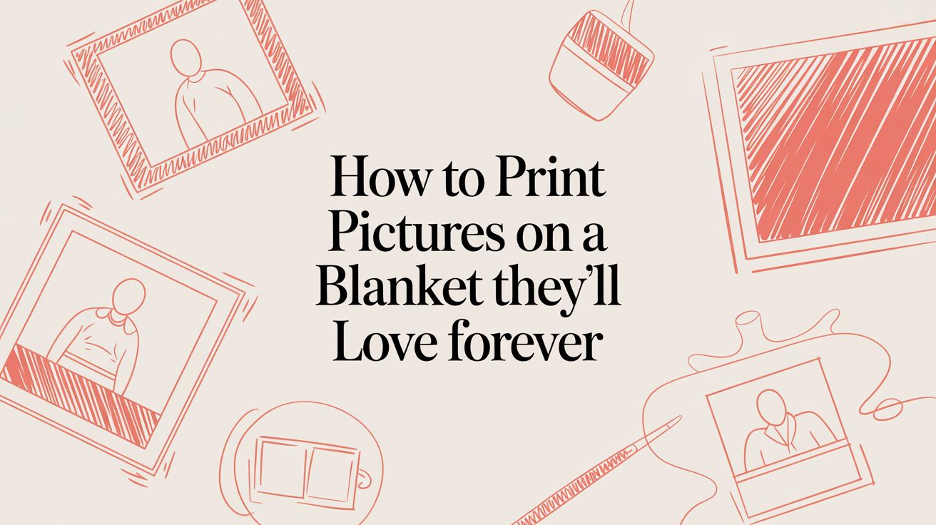 How to Print Pictures on a Blanket They'll Love Forever – That Blanket Co